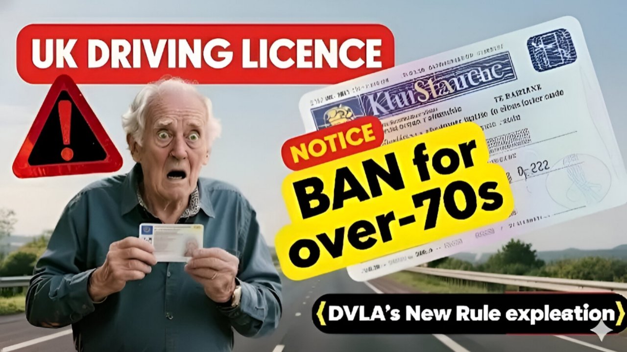UK Govt Announces Driving Licence BAN for Over 70s – DVLA's 2026 Rule ...
